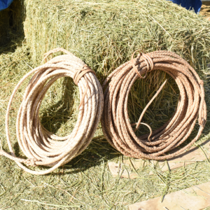 The Corrales Braided Rawhide Ranch Reata – Charro Gear