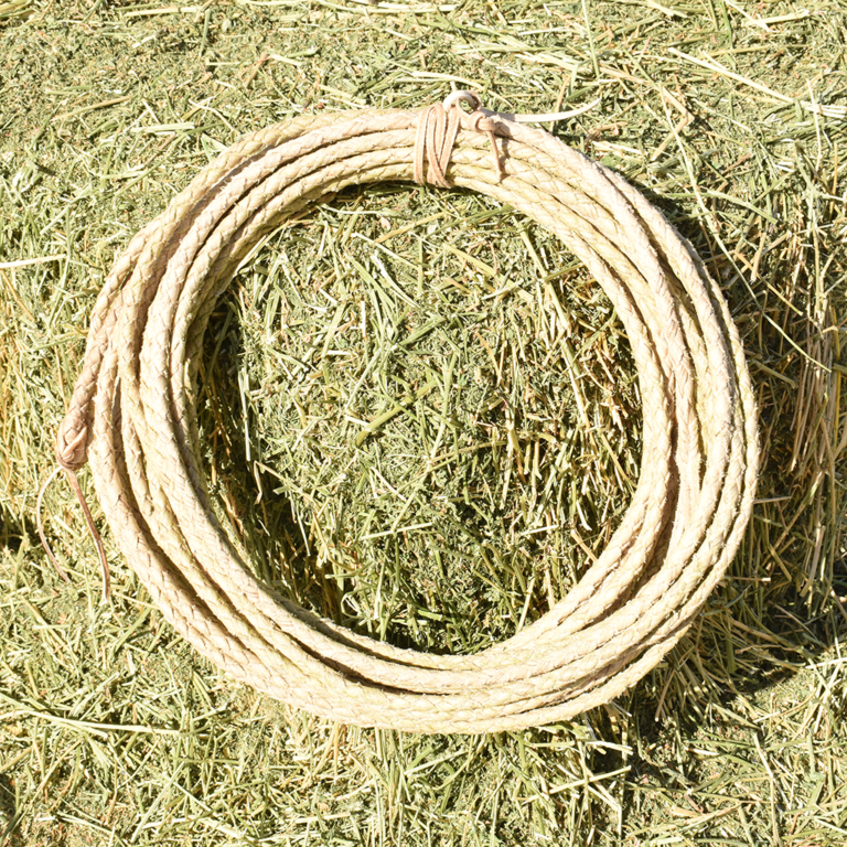The Corrales Braided Rawhide Arreador Reata (Hazer) – Charro Gear